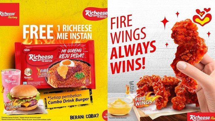 Promo Richeese Factory Kamis 8 Desember 2022, Beli Combo Drink Burger ...