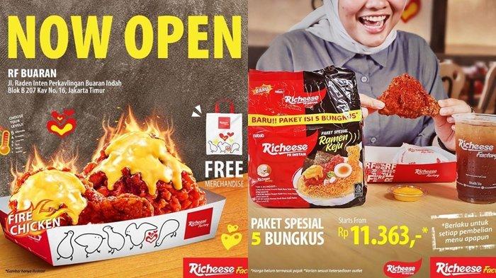 Promo Richeese Factory Hari ini 10 Januari 2023, Beli Paket Spesial ...