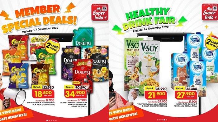 Promo Superindo Hari ini Kamis 1 Desember 2022, Khusus Member Snack dan ...