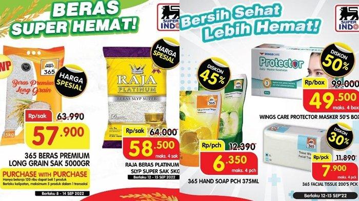 Dapatkan Harga Spesial Beras 5 Kg, Promo Superindo Hari ini Kamis 15 ...
