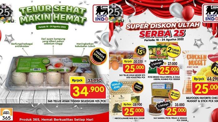10 Telur Ayam Tinggi Selenium hanya Rp 34.900, Cek Promo Superindo Hari ...