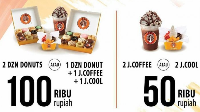 3 Hari Pesta JCo Seluruh Indonesia. Ini Promonya - Tribunkaltim.co