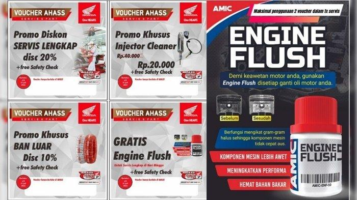 Tunjukkan Voucher Ini, Dapatkan 2x Promo dalam 1 Transaksi Servis Motor ...