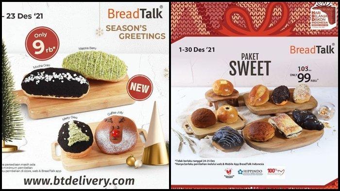 Promo BreadTalk Hari ini Senin 20 Desember 2021, Paket Sweet 10 Macam ...
