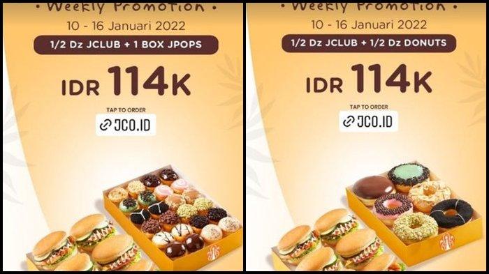 Promo J.CO Hari ini Rabu 12 Januari 2022, Dapatkan 6 Jclub dan 1 Box ...