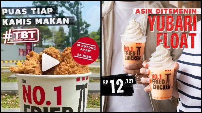Promo KFC Hari ini Kamis 18 November 2021, 10 Potong Ayam Hanya Rp 90.000, Yubari Float Rp 12 ...