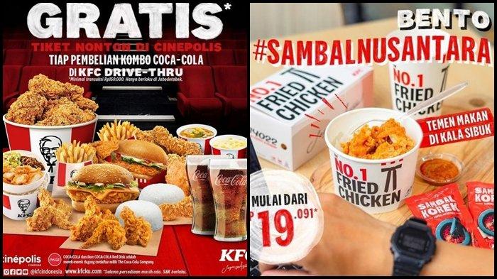 Promo KFC Hari ini Jumat 26 November 2021, Beli Menu Kombo Coca-Cola ...