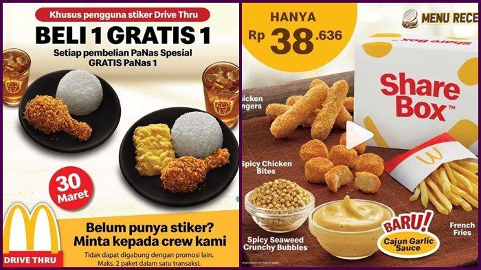 PROMO McD Hari ini Rabu 30 Maret 2022, Makan Hemat Bersama Keluarga Beli 1 Gratis 1 ...