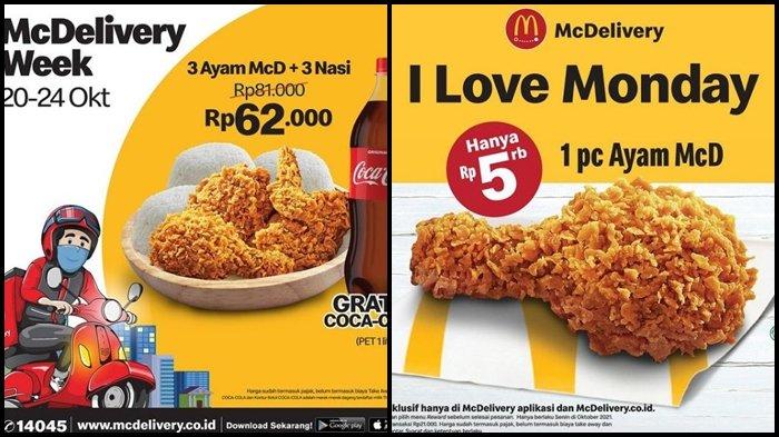 Promo McD Hari ini Rabu 20 Oktober 2021, Dapatkan 3 Ayam, 3 Nasi dan ...