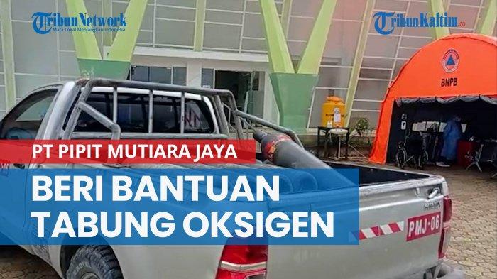 NEWS VIDEO Tekan Kasus Covid-19 di KTT, PT PMJ Beri Bantuan 50 Tabung ...