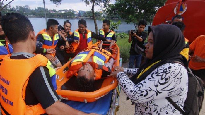 Samarinda Kerap Banjir dan Korban Tenggelam, BPBD dan Basarnas Latih Relawan Water Rescue ...
