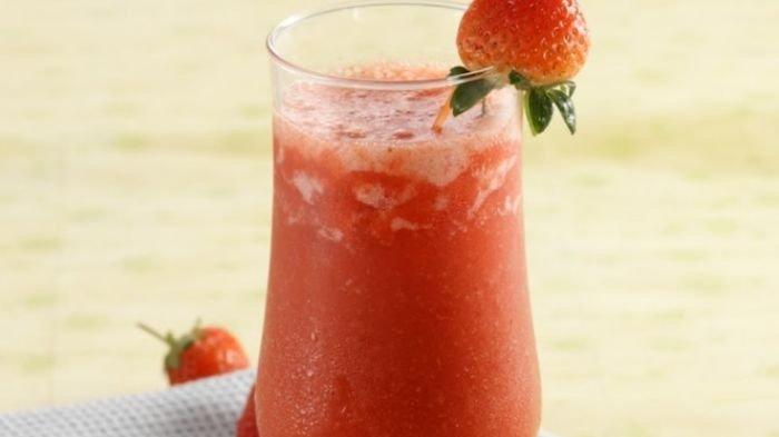 Resep Jus Susu Jambu Stroberi Menyegarkan, Minuman Sehat yang Disajikan ...