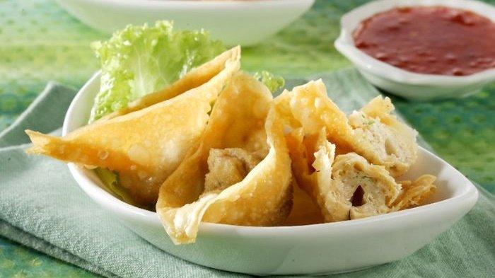 Resep Pangsit Goreng Kari, Kerenyahannya Bikin Momen Ngemil Sore Hari ...