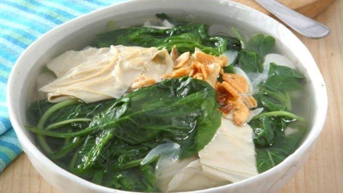 Resep Sayur Bayam Kembang Tahu, Menu Makan Malam Berkuah yang Bisa ...