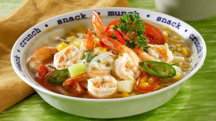 Resep Sup Udang Jagung Manis, Menu Makan Malam Berkuah yang Hadir ...