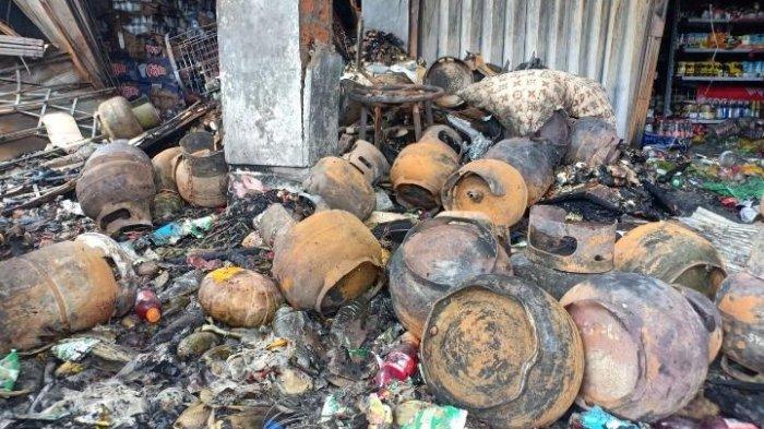 Begini Kondisi Dalam Ruko Sembako di Samarinda, Terbakar dan Menewaskan ...