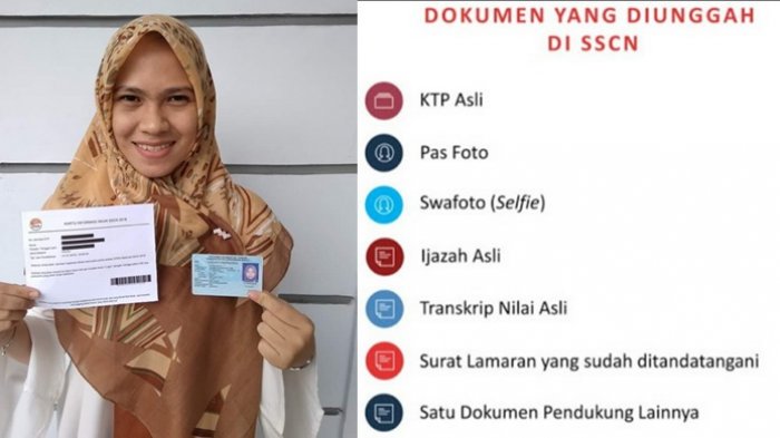 Ada 2 Foto yang Diunggah untuk Daftar Akun SSCN dan Daftar Instansi ...