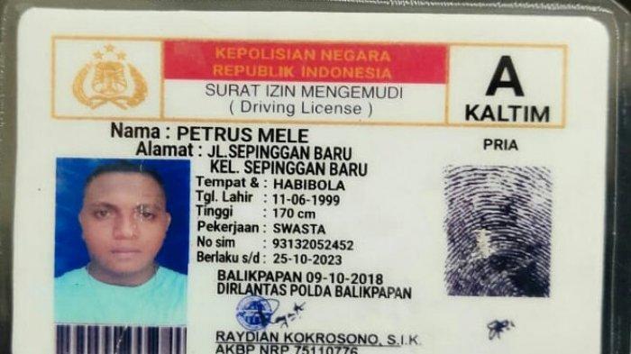 Apes, Sopir Angkot di Balikpapan Ini Diciduk Polisi Karena Pakai SIM ...