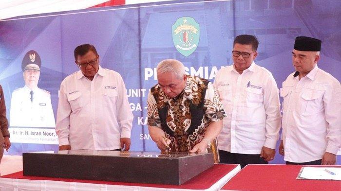 Isran Noor Resmikan SPAM di Sangasanga Kukar: Jangan Boros, Gunakan ...