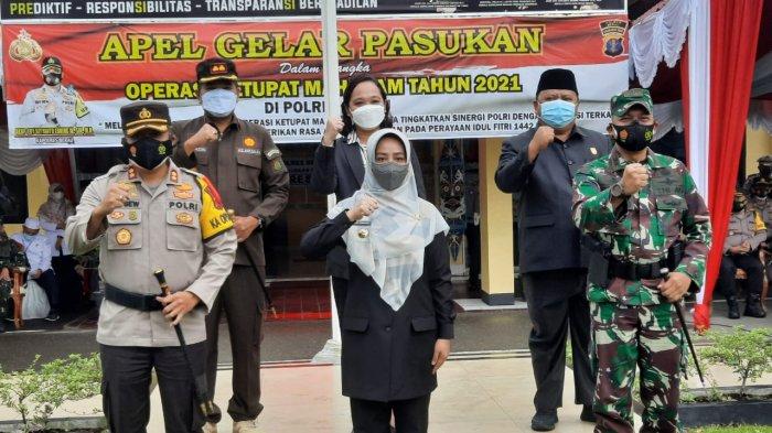 Apel Pasukan Operasi Ketupat Mahakam 2021, Bupati Berau Sri Juniarsih Tegaskan Soal Mudik ...