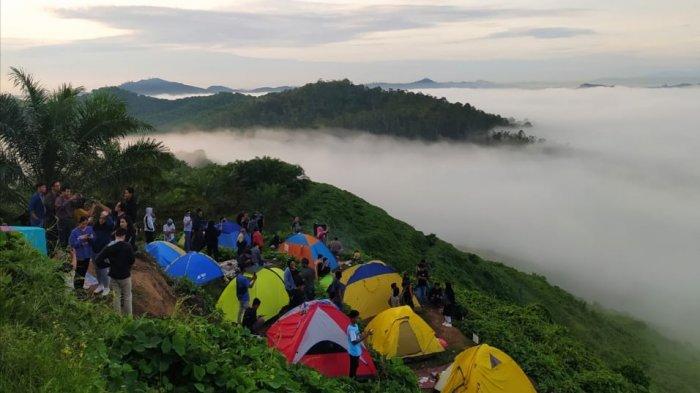 VIRAL, Wisata Gunung Embun di Kabupaten Paser Nan Memikat, Nikmati ...