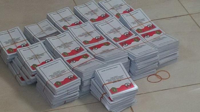 Baru Satu Formulir C1 sampai di KPU Kutim - Tribunkaltim.co