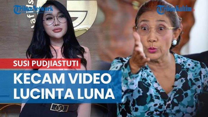 NEWS VIDEO Susi Pudjiastuti Kecam Video Lucinta Luna Renang Tarik Sirip ...