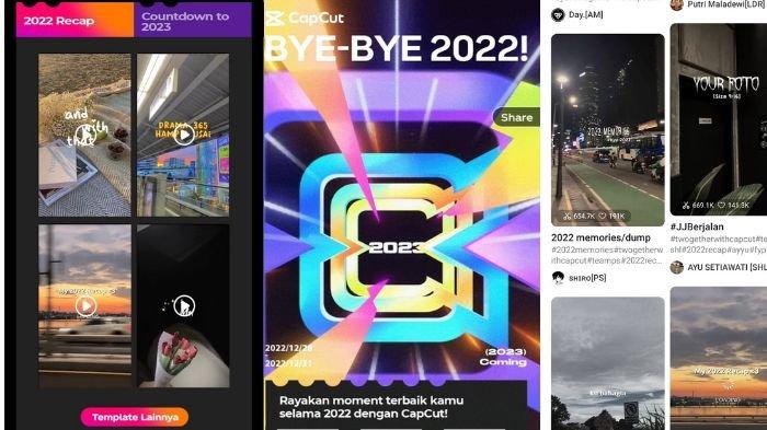 Ikutan Lomba di CapCut, Gunakan Template Rekap Momen 2022 dan Dapatkan ...