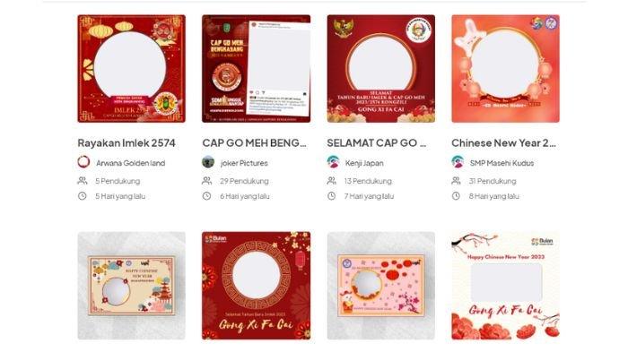 25 Link Twibbon Cap Go Meh 2023 dan Cara Pasang, Meriahkan Penutupan ...