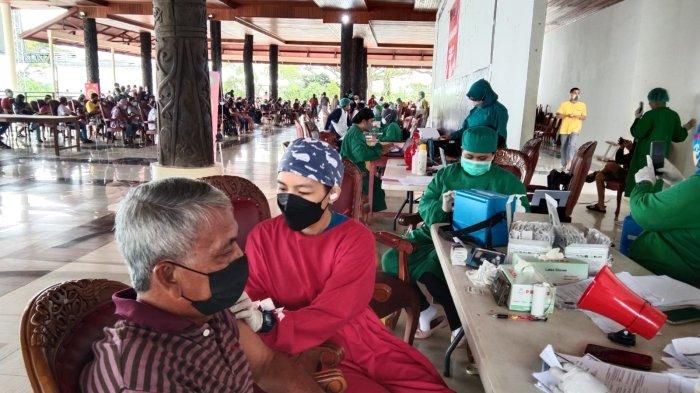 Kejar Vaksinasi Covid 19 Lansia Polres Kubar Berencana Pakai Sistem