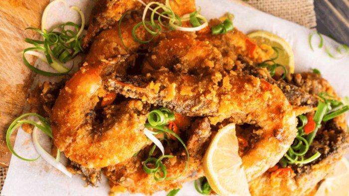 Resep Sahur dan Buka Puasa Ramadhan 2024 yang Simpel, Udang Goreng Garlic Salted Egg ...