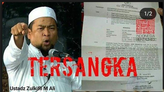 Video Ini Dianggap Sebarkan Kebencian, Ustadz Zulkifli Muhammad Ali Ditetapkan Sebagai Tersangka ...