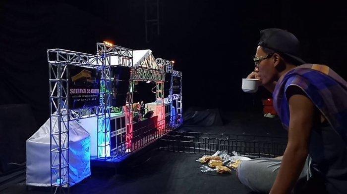 Viral! Penampakan Miniatur Panggung Dangdut Sangat Mirip Aslinya ...