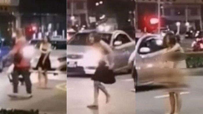 Kronologi Video Perempuan Buka Baju Nyaris Tanpa Busana Teriakdi Jalan ...