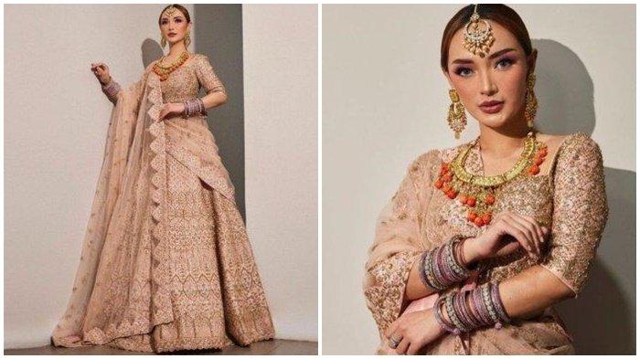 Zaskia Gotik Manggung Pakai Baju Khas India, Istri Sirajuddin Mahmud ...