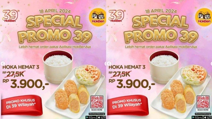 Katalog Promo Hokben Hari ini Senin 4 Desember 2023, Makan Kenyang Berempat hanya Rp 130.000 ...