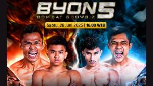 Seru! Link Live Streaming dan Cara Nonton Byon Combat 5 Malam Ini 2025, Aziz Calim vs KKajhe ...