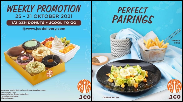 Promo J.CO Hari ini Minggu 31 Oktober 2021, Dapatkan 6 Donat dan Jcool ...