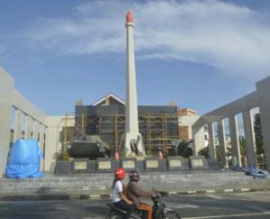Tugu Dwikora Nunukan Dilengkapi Diaroma - Tribunkaltim.co