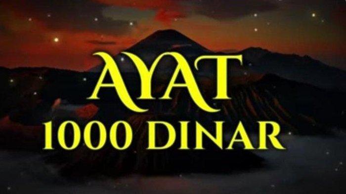Doa Ayat Seribu Dinar, Keutamaan Meraih Rezeki dan Waktu Mustajab Baca ...