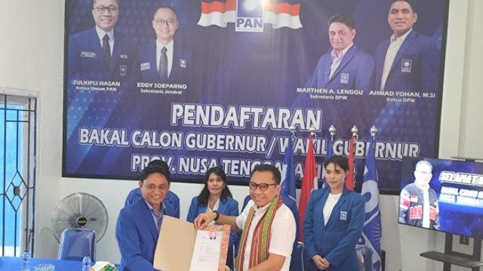 Daftar Cagub ke PAN, Ansy Lema: Saya Siap Mengabdi untuk NTT - Pos ...