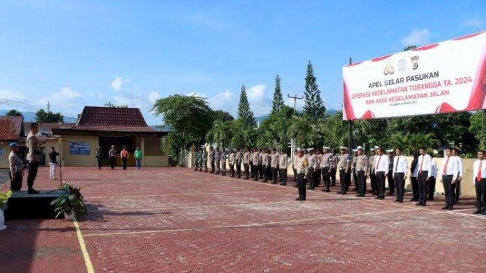 Polres Alor Hingga Driver Ojek Online Hadiri Apel Operasi Keselamatan Turangga 2024 - Pos-kupang.com