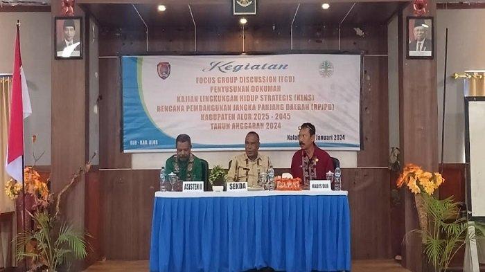 Pemkab Alor Gelar FGD Penyusunan Dokumen Kajian Lingkungan Hidup RPJPD 2025-2045 - Pos-kupang.com