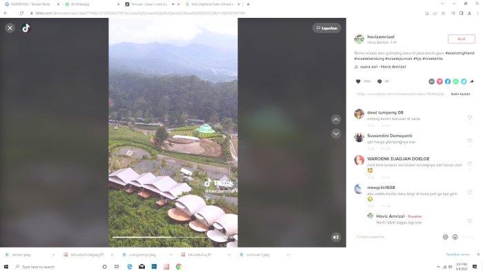 Video Viral TikTok, Astro Highland Ciater, Jalan Raya Subang, Kecamatan ...