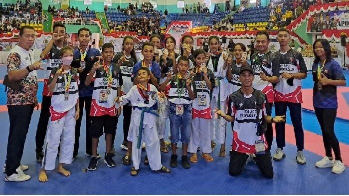 Atlet Taekwondo Manggarai Barat Raih 9 Medali Emas Dalam Kejurnas Kapolri Cup IV di Jakarta ...