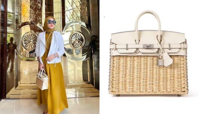 Syahrini Tenteng Tas Bentuk Aneh Mirip Anyaman Rotan, Tapi Seharga ...
