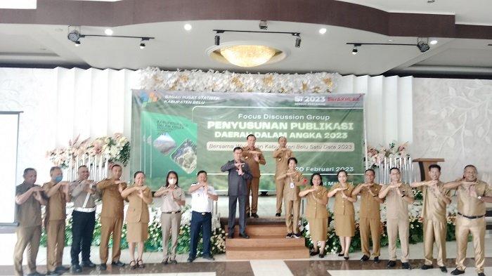 BPS Belu Gelar FGD Penyusunan Publikasi Daerah Dalam Angka 2023 - Pos-kupang.com