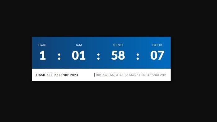 Pengumuman SNBP 2024 Besok 26 Maret, Catat Link dan Cara Cek Hasilnya - Pos-kupang.com