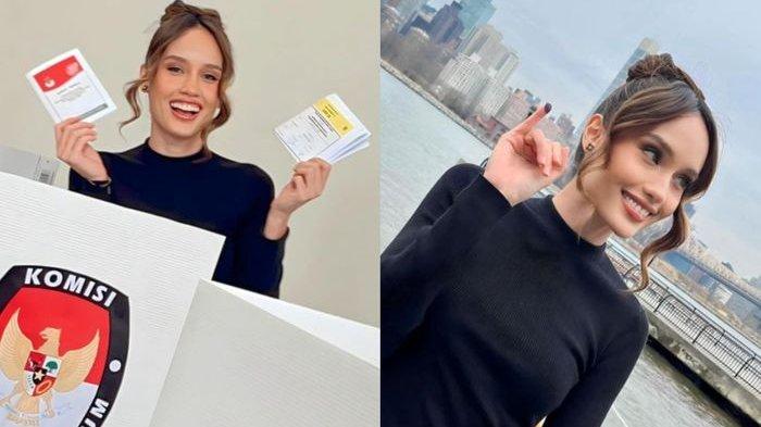 Cinta Laura Gunakan Hak Pilih Pemilu 2024 di New York, Sang Artis ...
