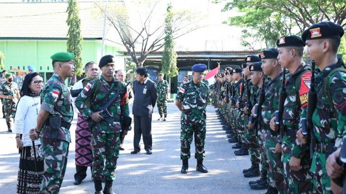 Danlantamal VII Hadiri Upacara Penerimaan Satgas Pamtas RI-RDTL - Pos ...